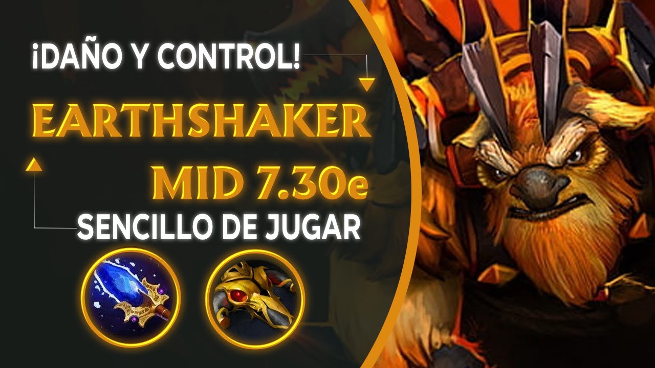 DAÑO Y CONTROL TOTAL CON EARTHSHAKER MID | GUIA EARTHSHAKER 7.30e - YouTube