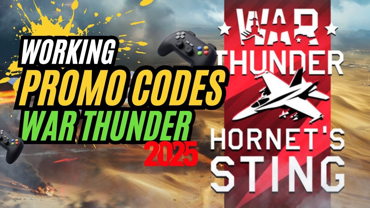 All Working War Thunder Promo Codes (June 2025) | Free Golden Eagles & Skins! - YouTube