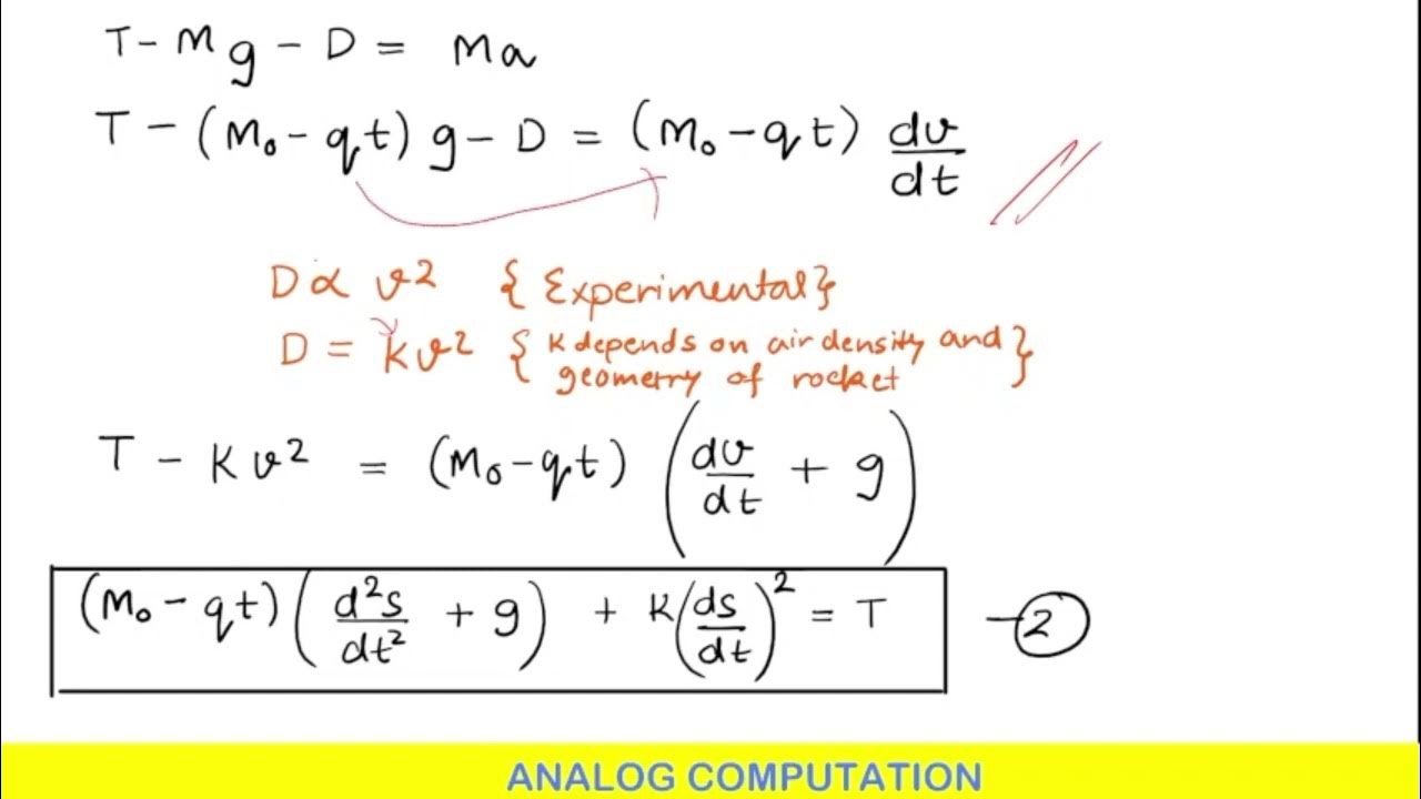 Solution of linear differential equations with constant coefficients|Analog Computation - YouTube