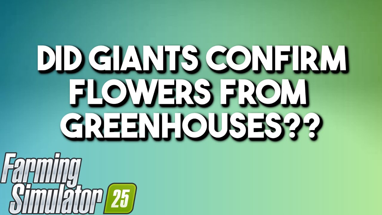 Flowers in FS25???? - YouTube