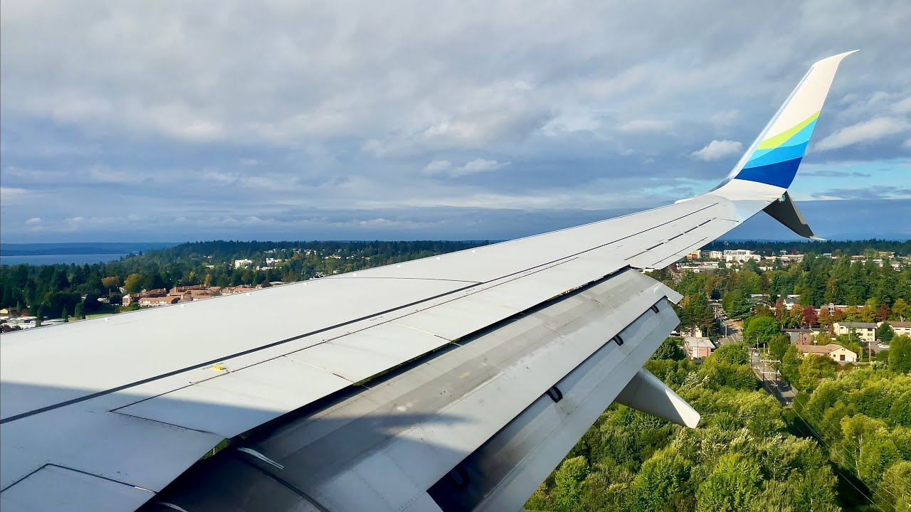 Full Flight – Alaska Airlines – Boeing 737-990/ER – MCI-SEA – N287AK ...