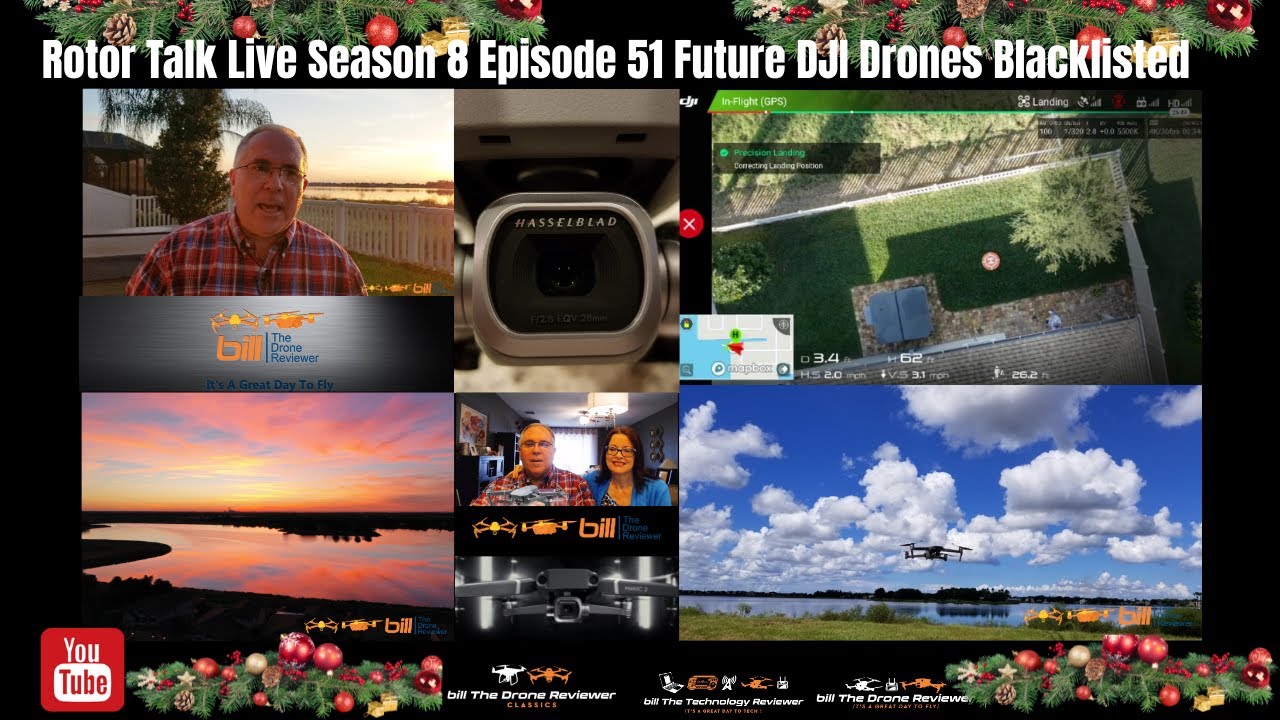 Rotor Talk Live Season 8 Episode 51 Future DJI Drones Blacklisted - YouTube