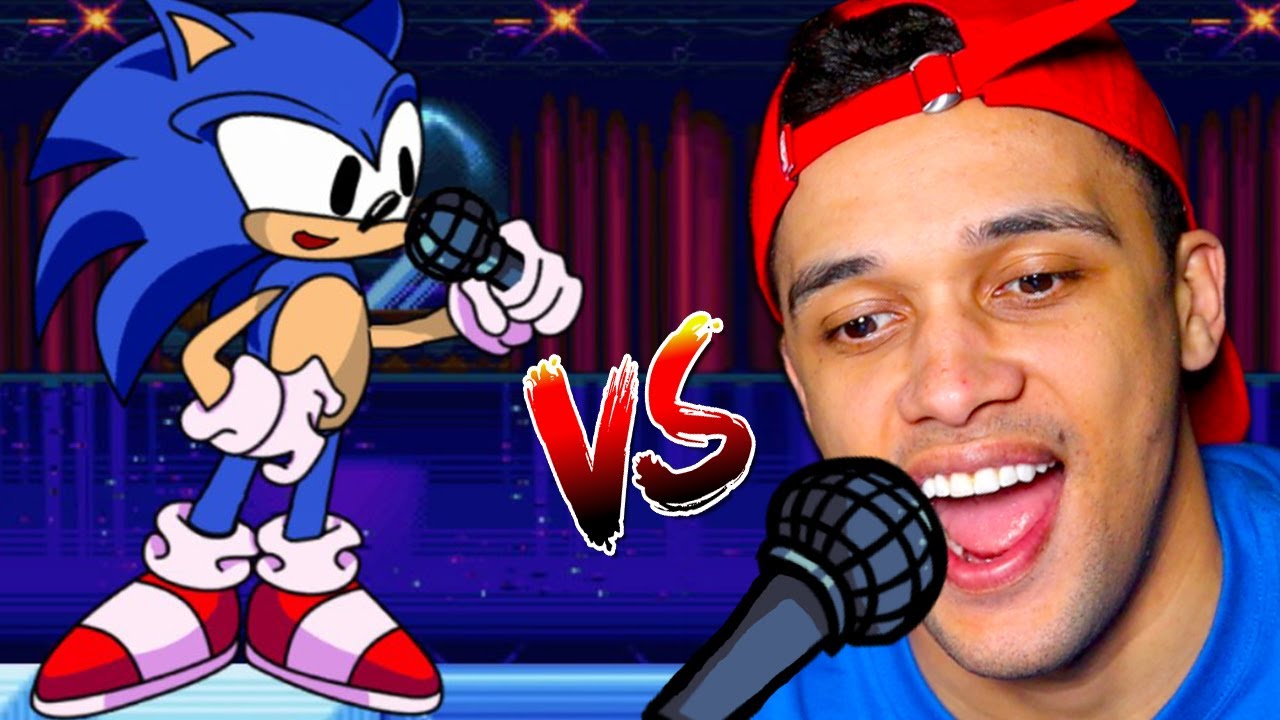 Batalha FNF vs SONIC no Friday Night Funkin! - YouTube