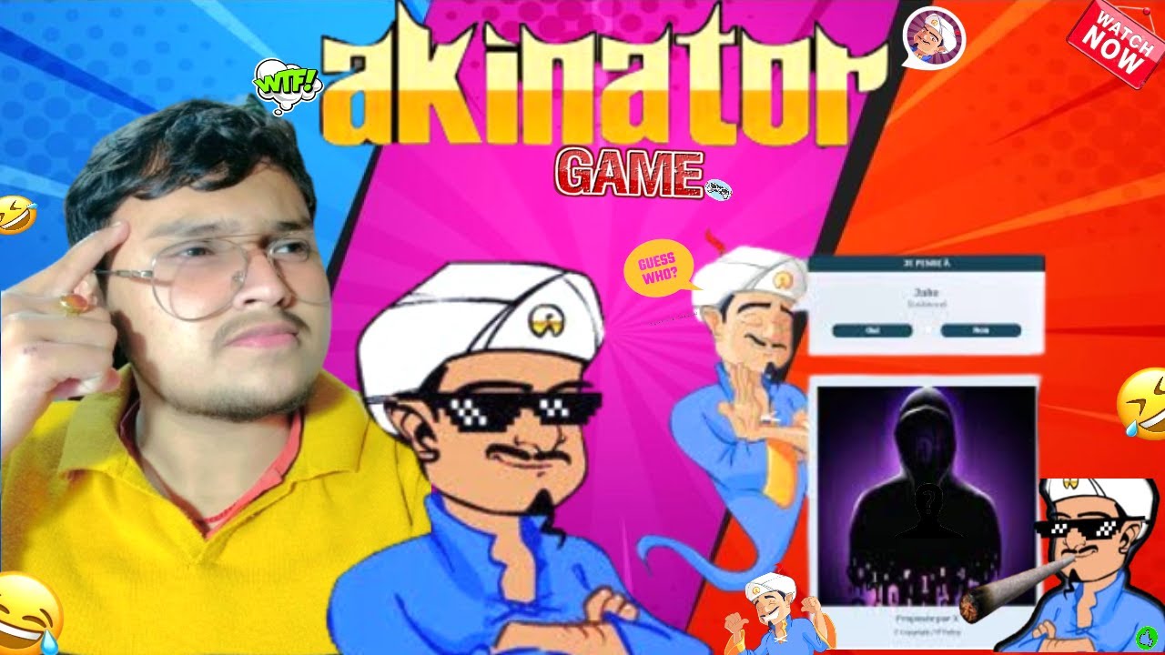 Finally I Defeated Akinator | Akinator Fail😩 to Guess Youtubers - YouTube
