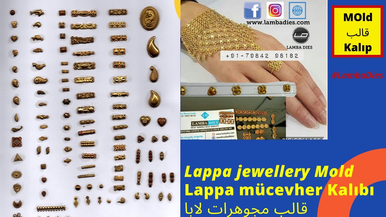 #LambaDies #kalıp قالب# #μούχλα Lappa jewellery Mold/Lappa mücevher ...