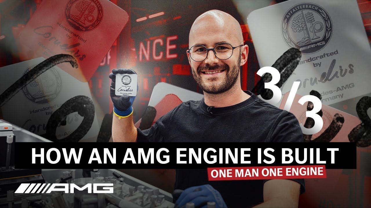 INSIDE AMG | One Man, One Engine - How an AMG Engine is built (3/3 ...