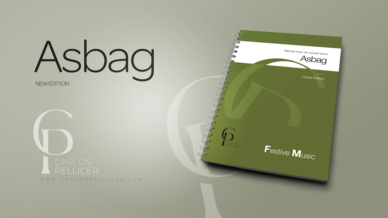 ASBAG, marcha mora, for concert band. Carlos Pellicer - YouTube