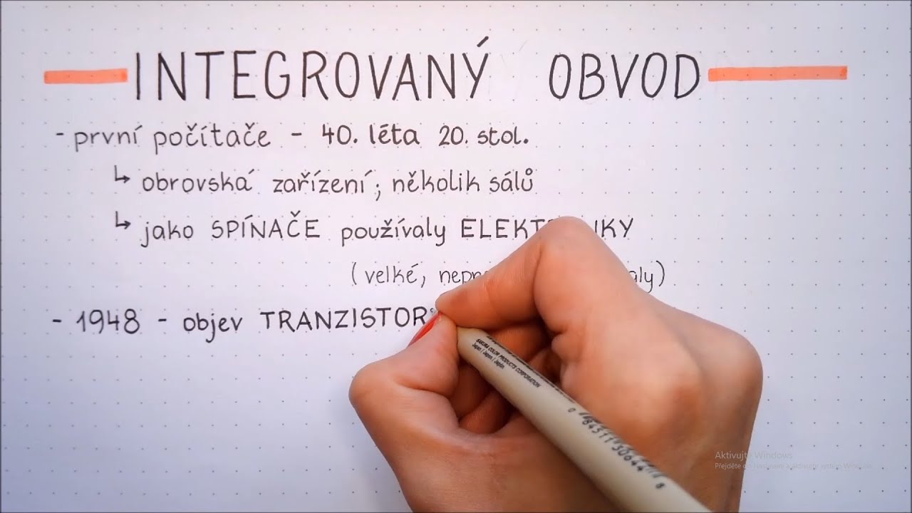 Integrovaný obvod - YouTube