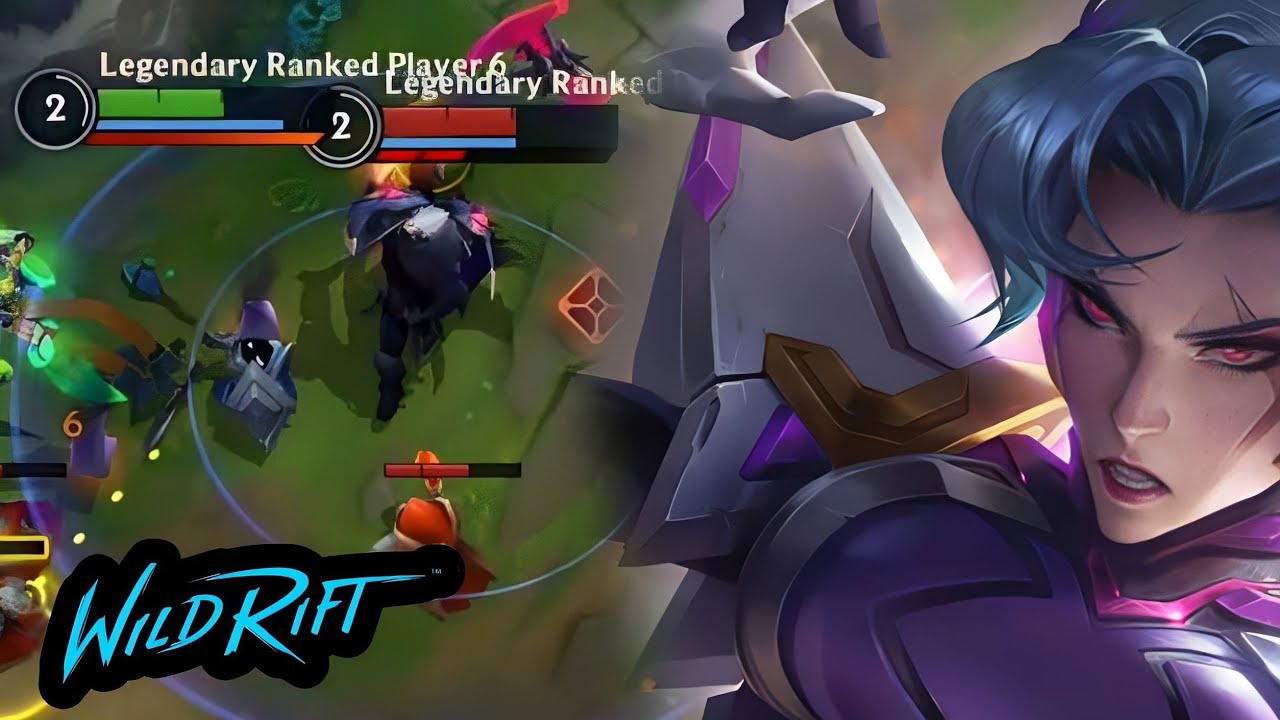 Wild rift camille vs Darius baron lane legendary rank season 7 - YouTube