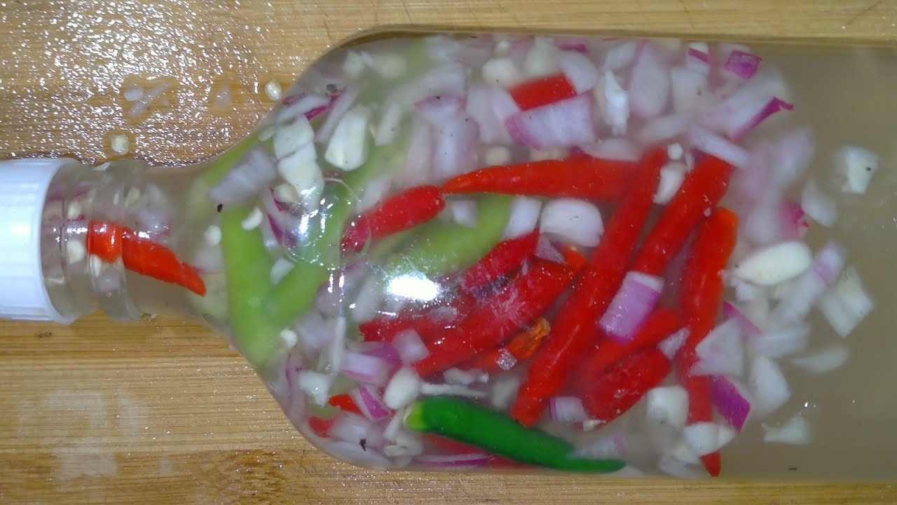 Make your own sukang sawsawan - YouTube
