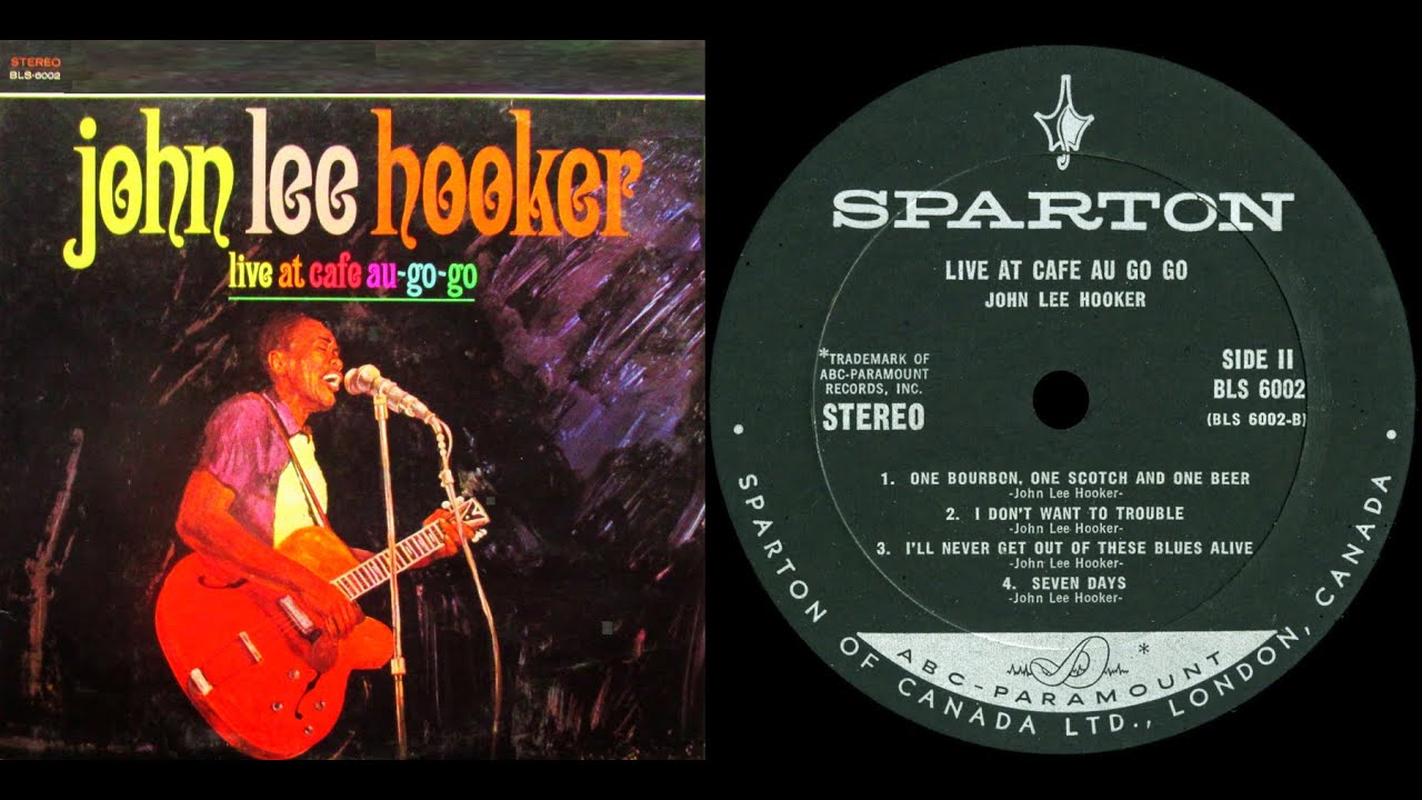 John Lee Hooker - Live at Cafe Au Go Go, Side 2, 1966 - YouTube