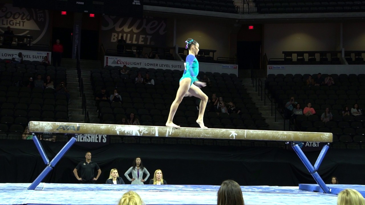 Ciena Alipio – Balance Beam – 2017 U.S. Classic – Junior Competition ...