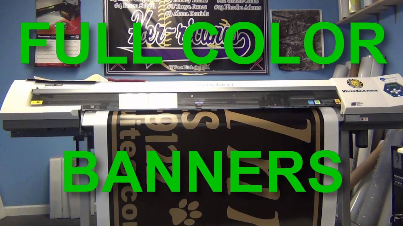 Full Color Banners - YouTube