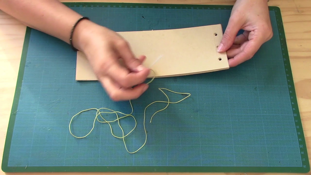 [Tuto reliure] Reliure orientale + mini album - YouTube