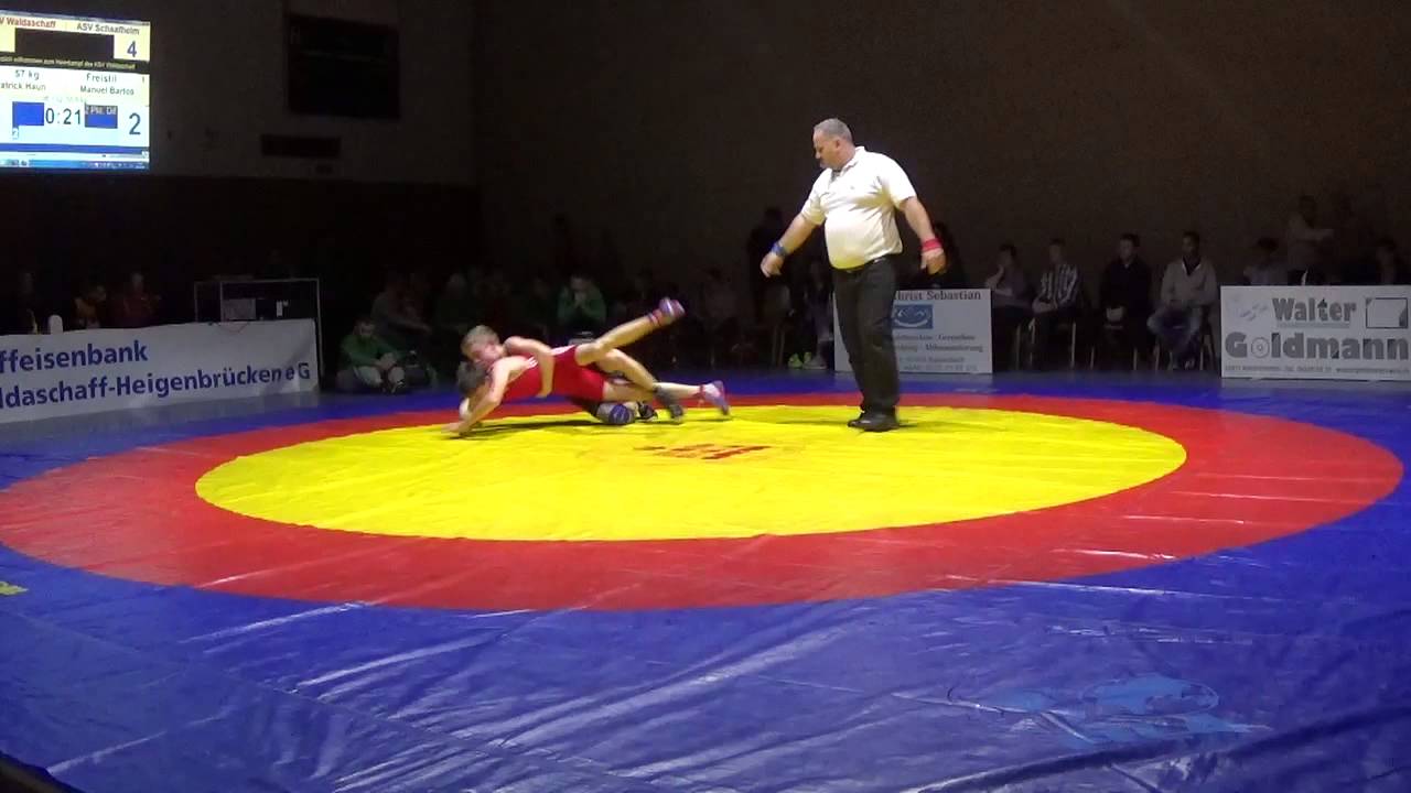 57Kg Fr.: Patrick Haun - Manuel Bartos 0:4 TÜ (KSV Waldaschaff : ASV ...