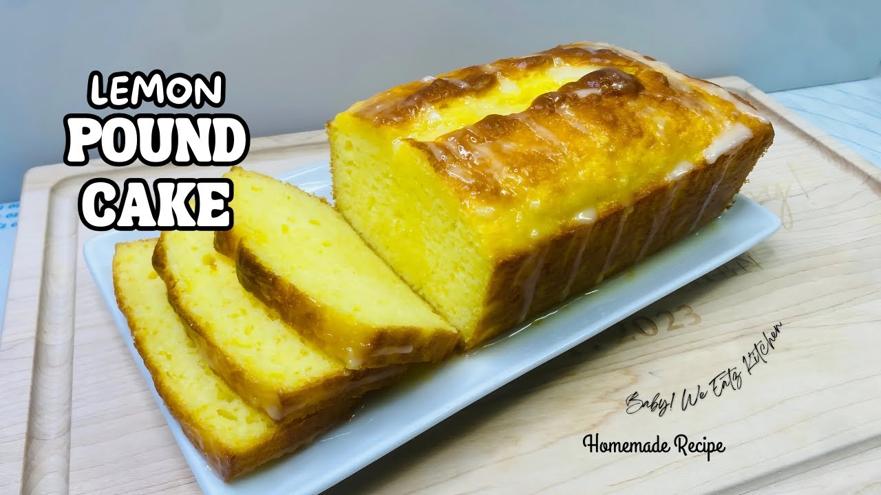Lemon Pound Cake: The Ultimate Moist & Delicious Recipe - YouTube