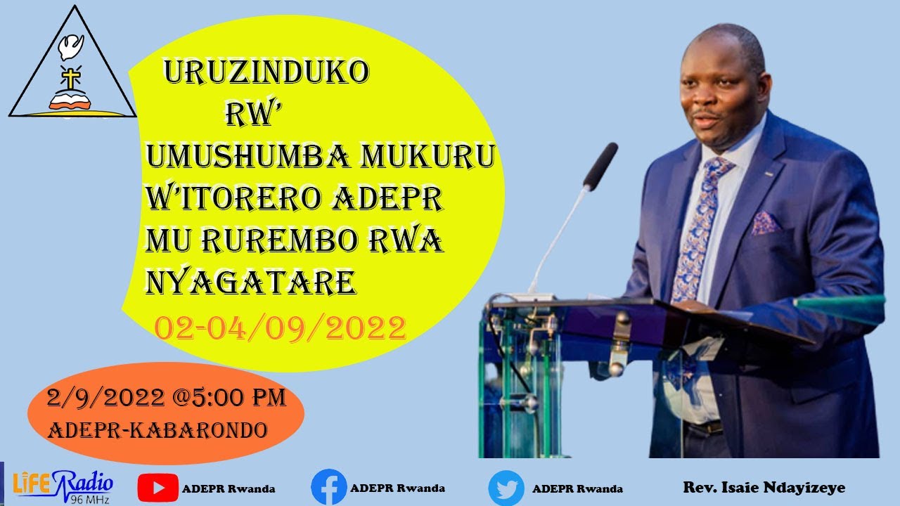 Kabarondo: Igiterane cy'ivugabutumwa hamwe n'Umushumba Mukuru w'Itorero ...