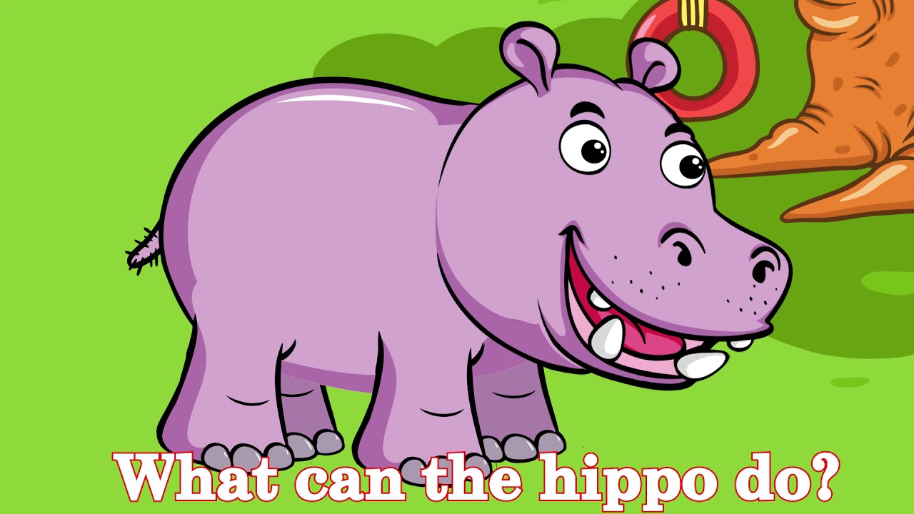 What Can the Hippo Do? Animals, Can Modal, ESL, EFL Children learn a ...