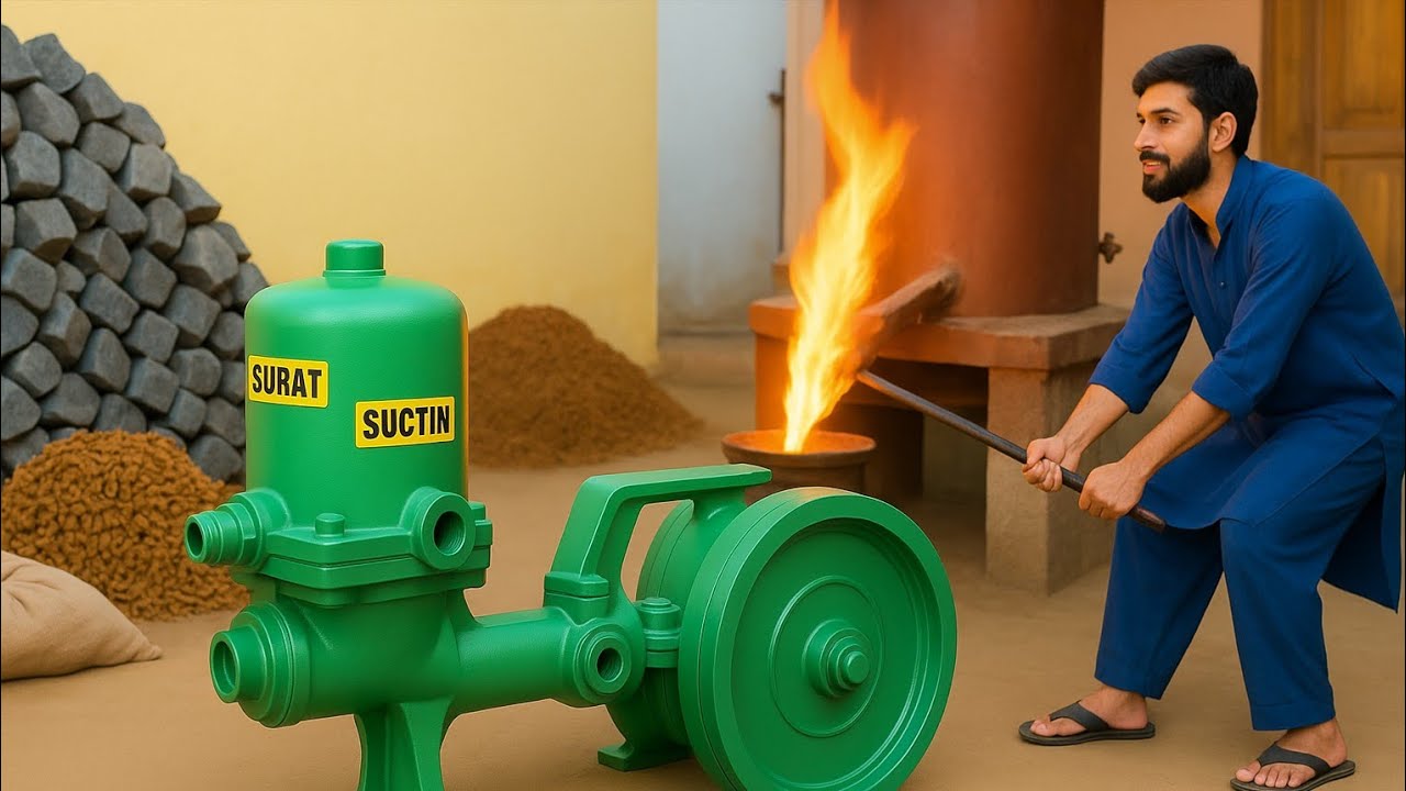 Donkey Pump Manufacturing Process Step by Step | Complete Guide - YouTube