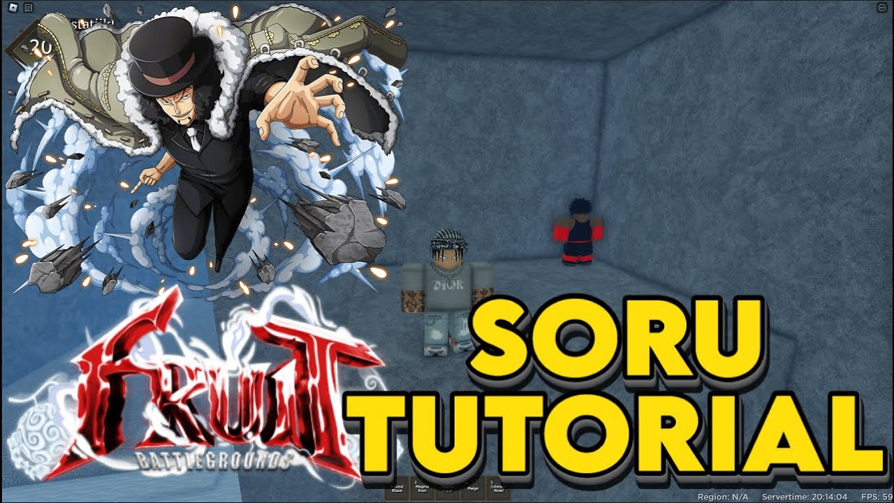 How To Get Soru In Fruit Battlegrounds Roblox (2024) - YouTube