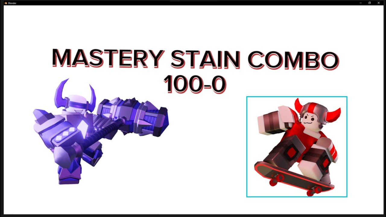 Mastery Stain Combo 100-0🥶🦅 - YouTube
