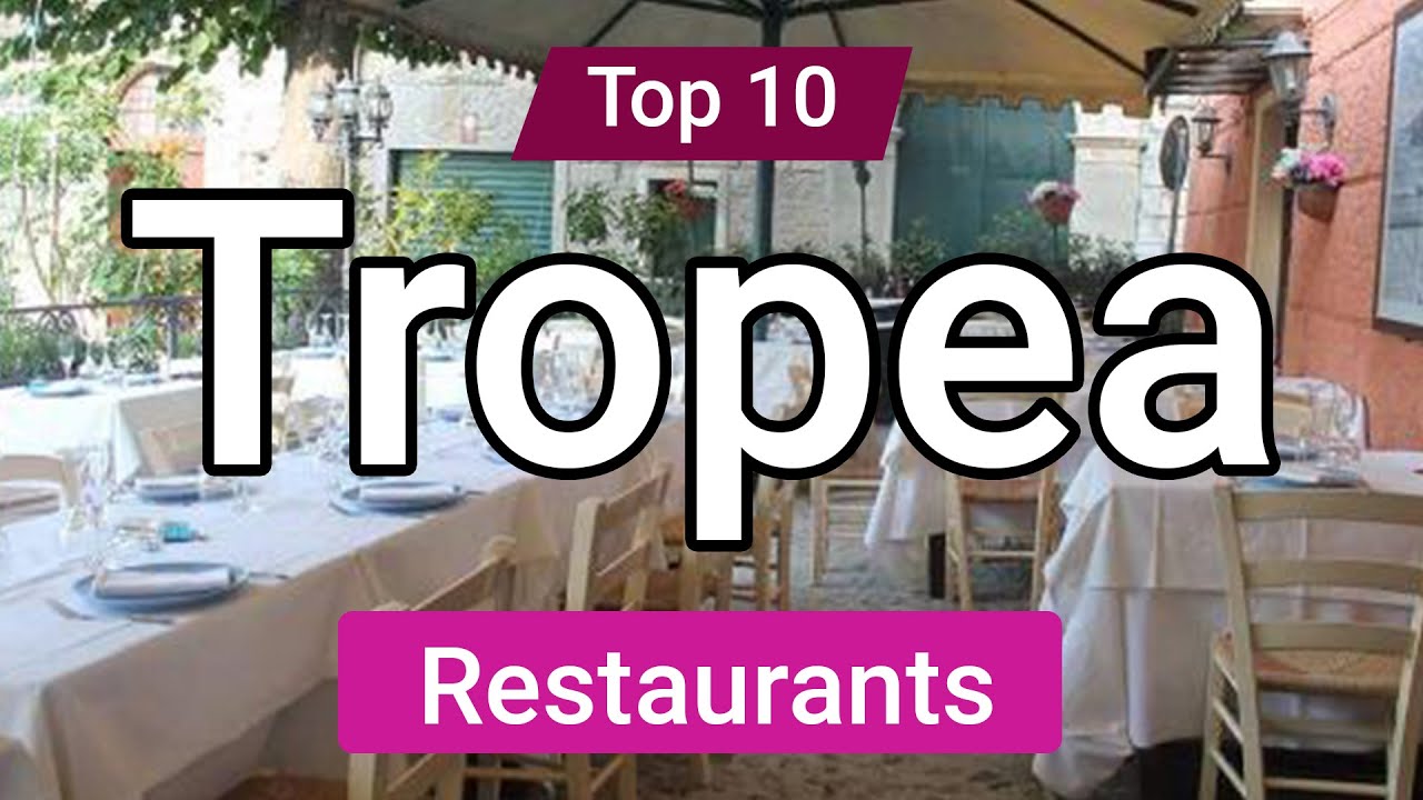 Top 10 Restaurants to Visit in Tropea | Italy - English - YouTube