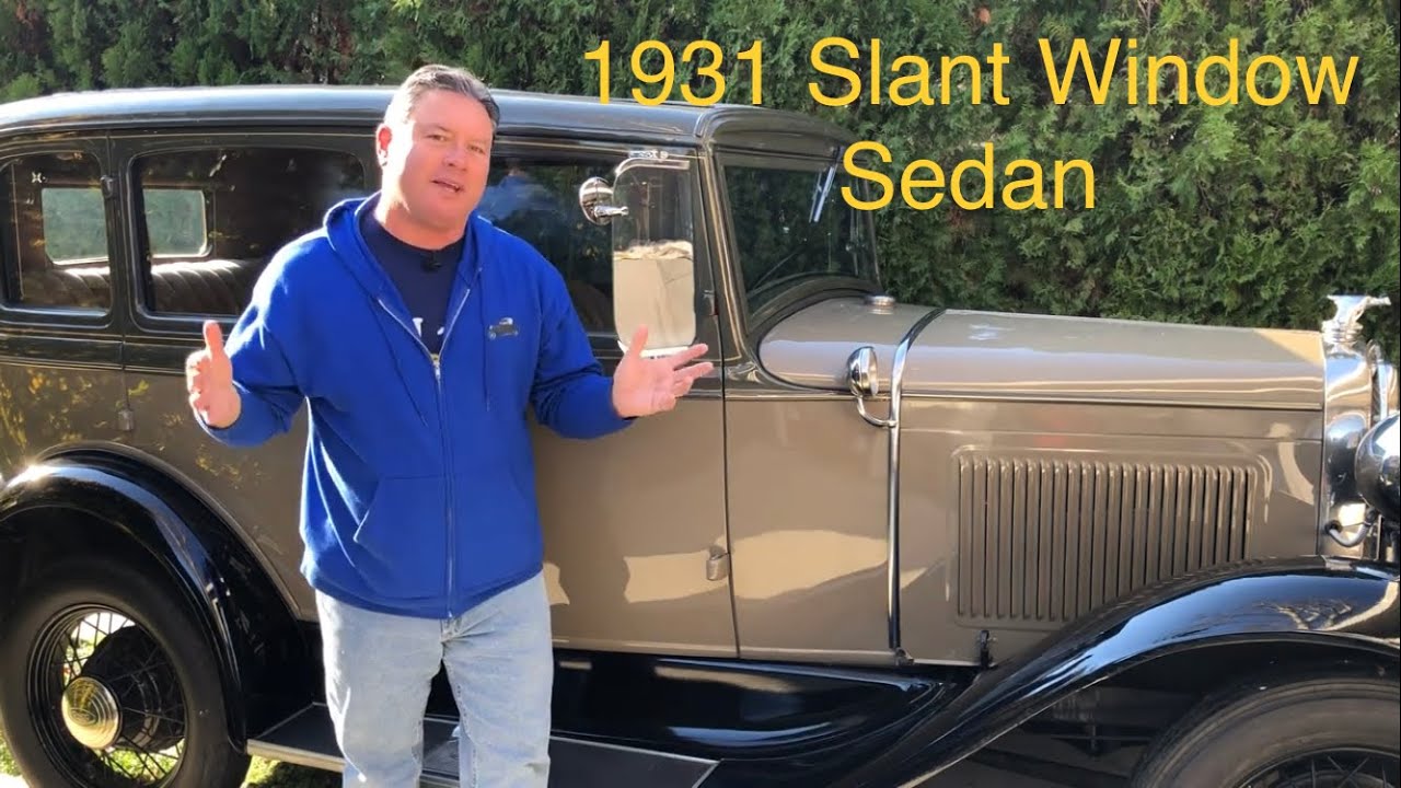 What is a "Slant Window Sedan" Ford Model A?? - YouTube