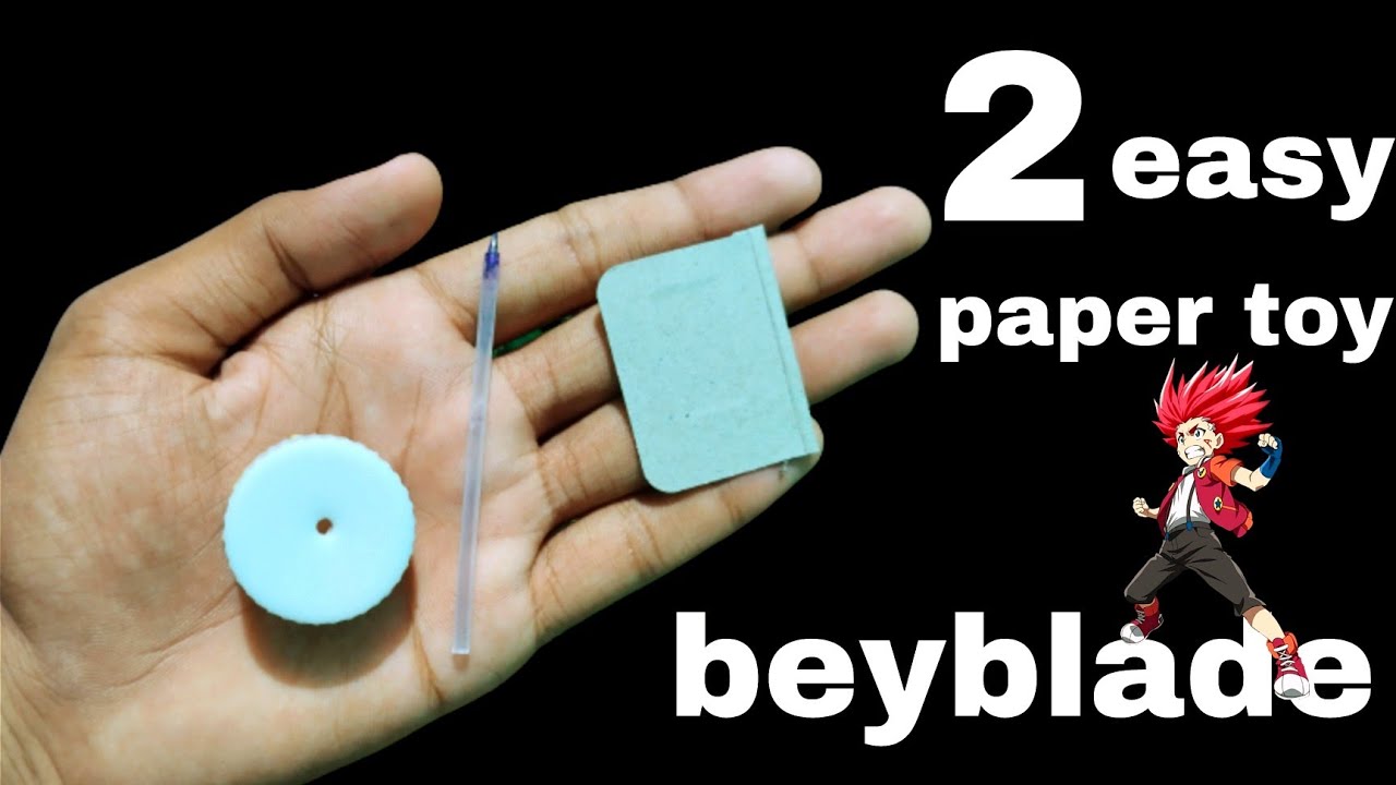 2 majedaar toy || how to make beyblade with cardboard - YouTube