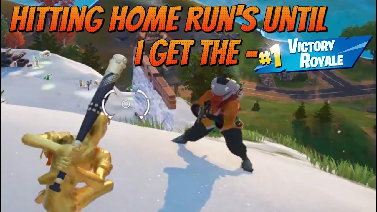 Hitting Home Runs Until I Get The Fortnite Victory Royale with the ...