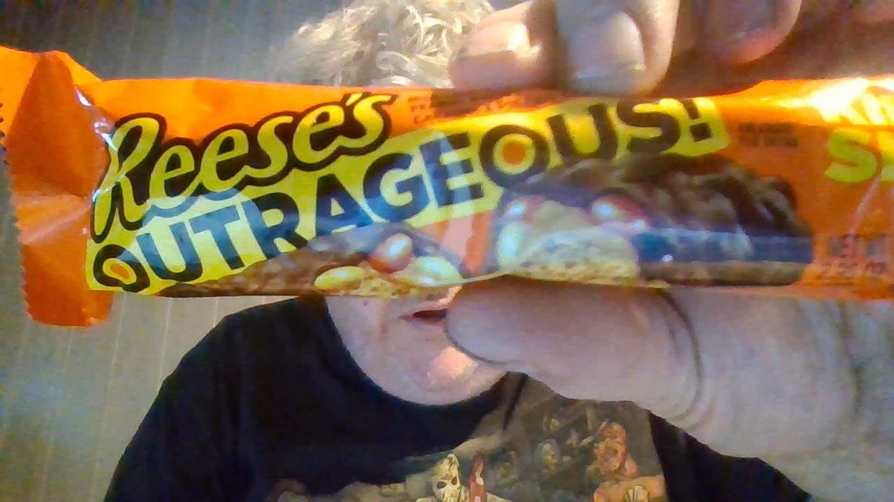 Reese's Outrageous Candy Bar - YouTube