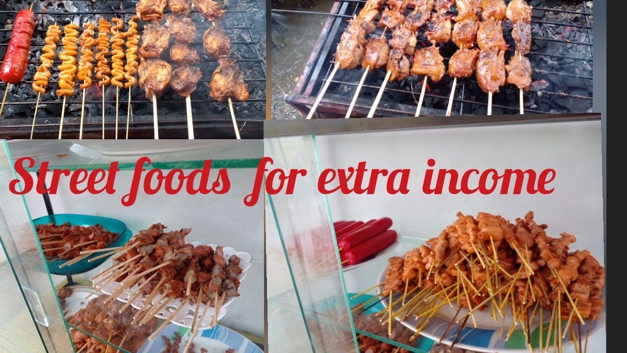 Easy way business Street foods ihaw ihaw - YouTube
