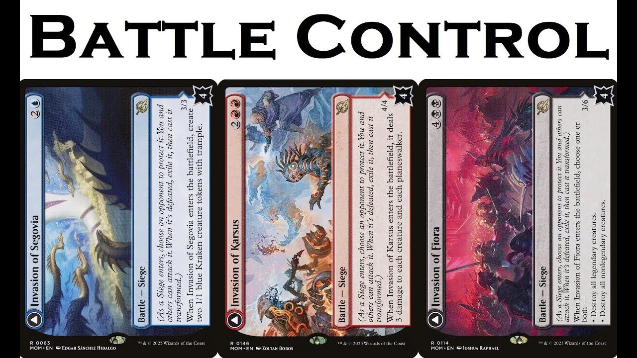 Battle Control (Standard Deck Tech and Play) - YouTube