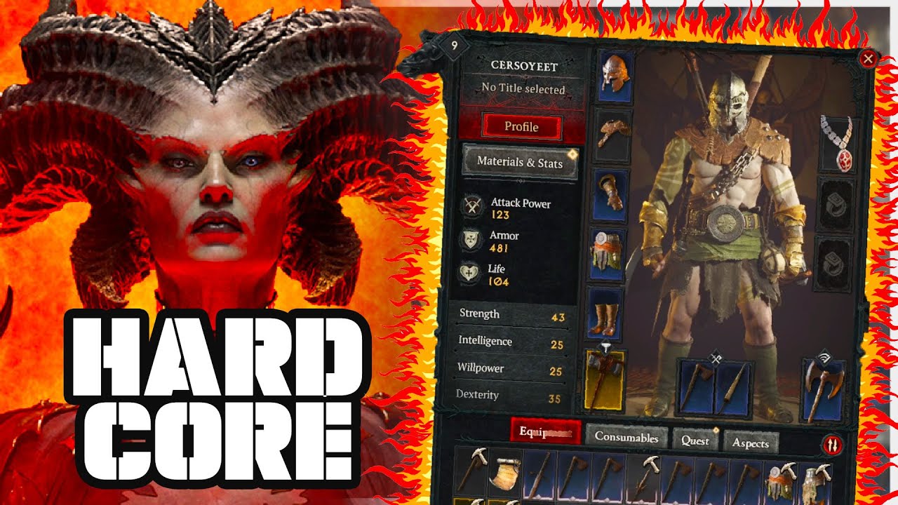 Third attempt at hardcore 100... - YouTube