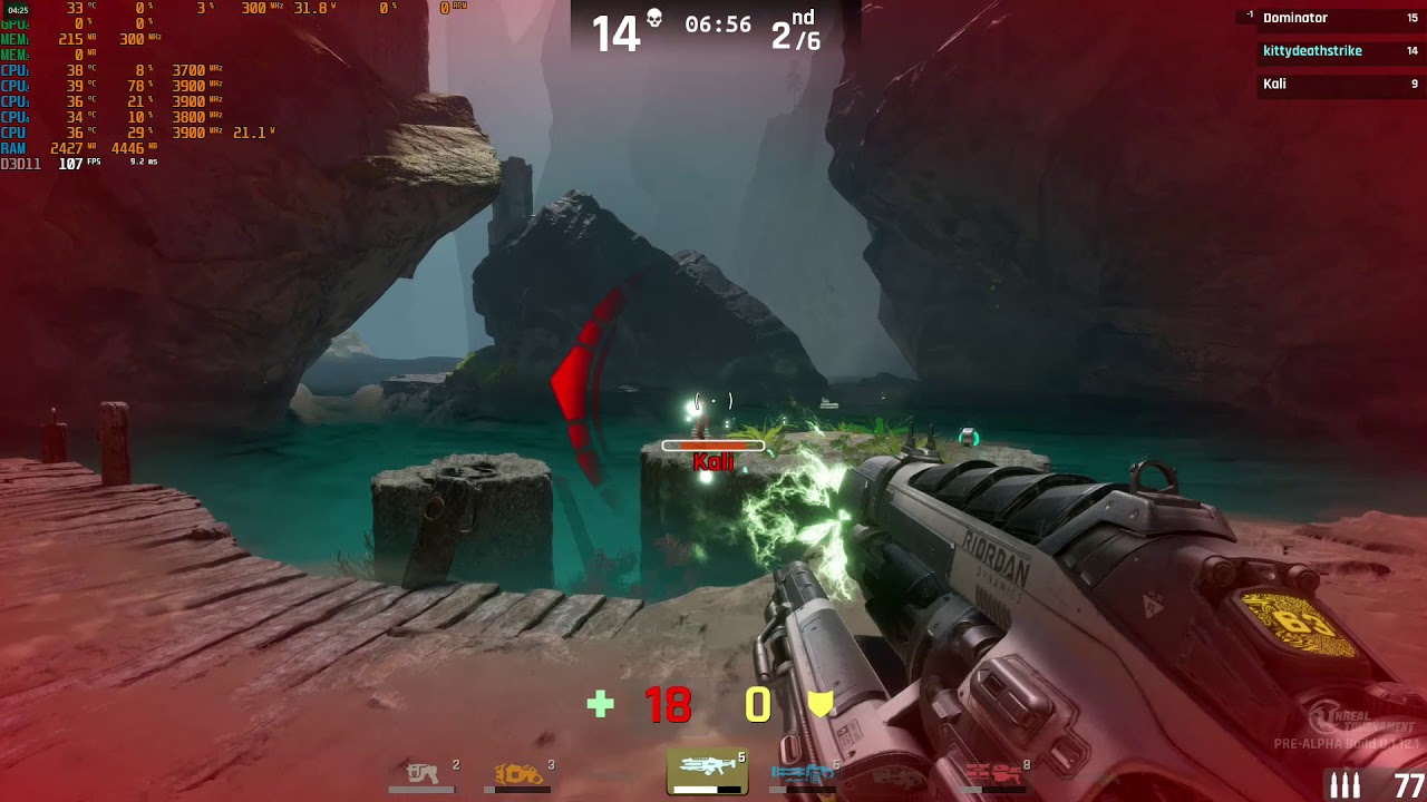 Gigabyte X97X Gaming Pc Unrealtounment Gameplay Py.3 - YouTube