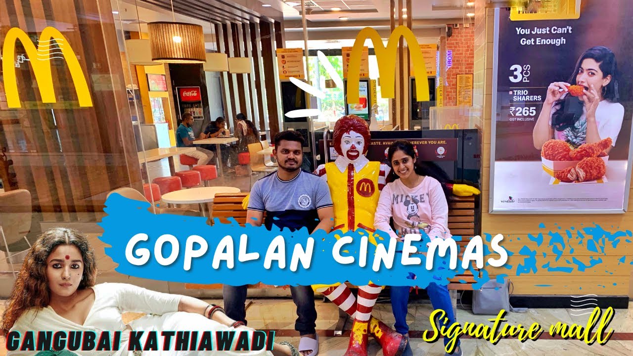 Gopalan Mall Bangalore | Gopalan Cinemas | Gangubai Kathiawadi Malayalam Review | Family on car ...