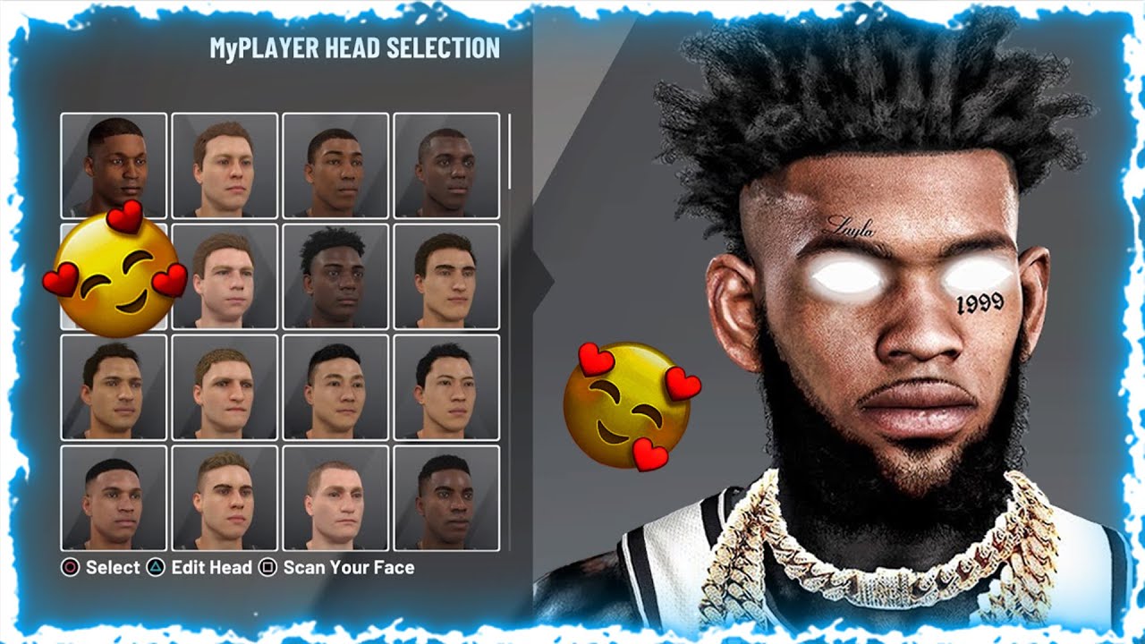 *NEW* BEST DRIPPY FACE CREATION IN NBA 2K23! COMPSTAGE, CHEESY FACE ...