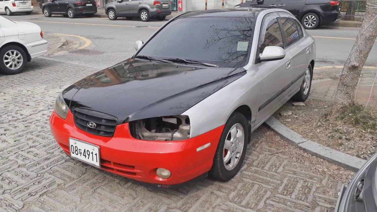 Avante xd아반떼 xd 라이트 전구 교환 - YouTube