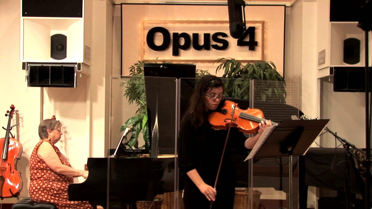 Opus 4 Studios: Mary Gwin, viola: Concerto in C minor (in the style of ...