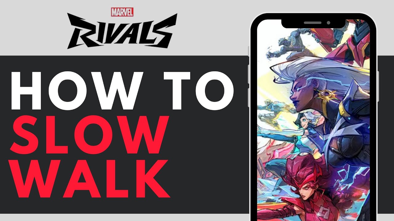 HOW TO SLOW WALK IN MARVEL RIVALS 2025 (FULL GUIDE) - YouTube