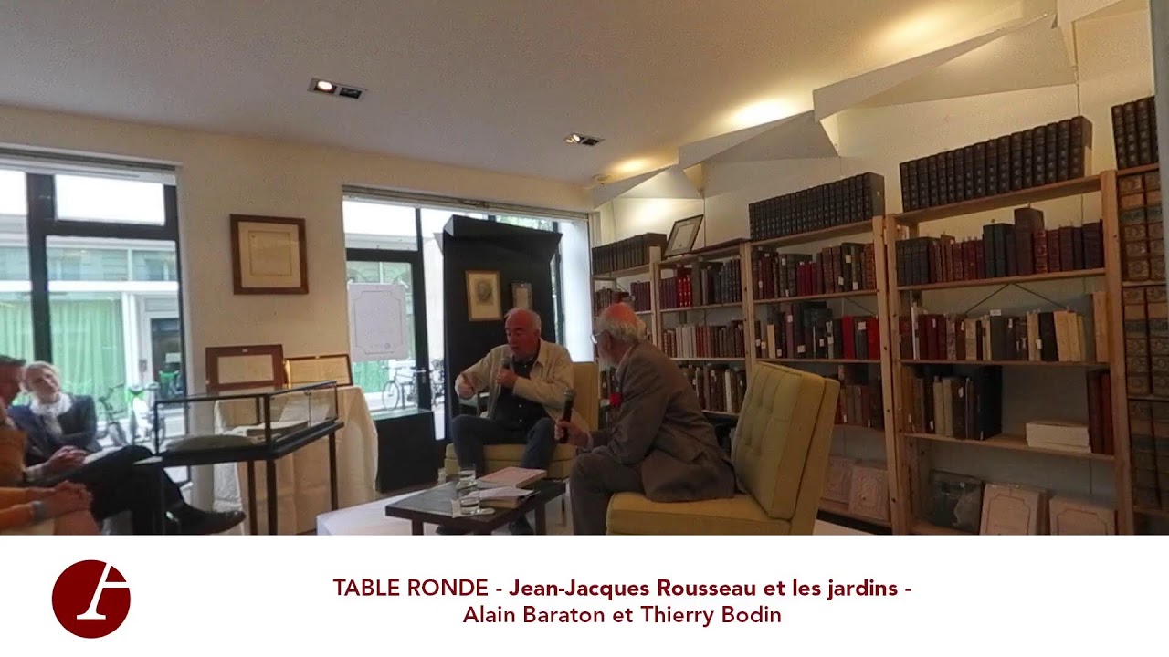 TABLE RONDE - Jean-Jacques Rousseau et les jardins - Alain Baraton ...