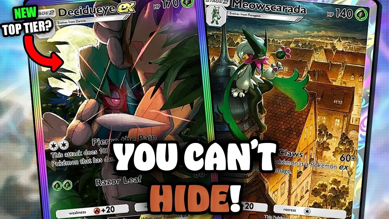 DECIDUEYE EX IS BROKEN! 100 DMG BENCH SNIPER! Pokemon TCG Pocket - YouTube