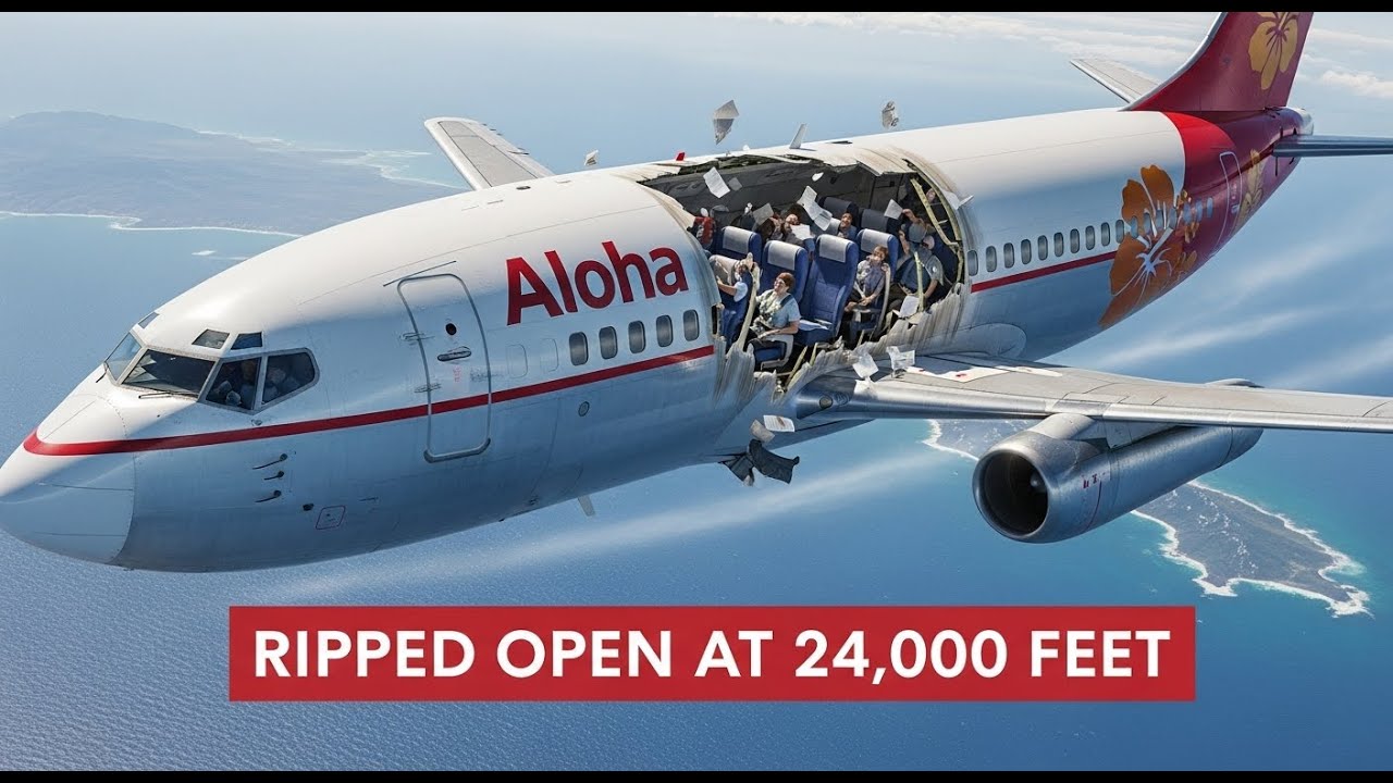 Ripped Open at 24,000 Feet The Miracle of Aloha 243 - YouTube