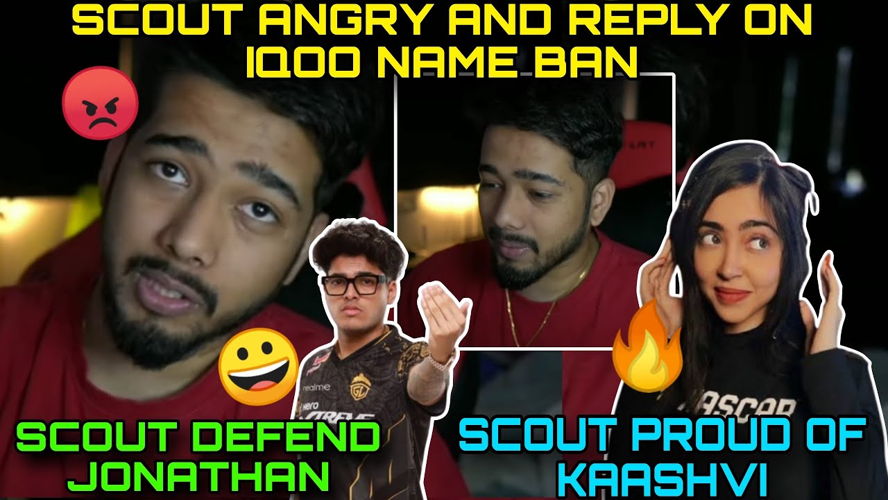 Scout angry and strict action 🤯 and reply on iqoo name ban 😦 Appreciate ...