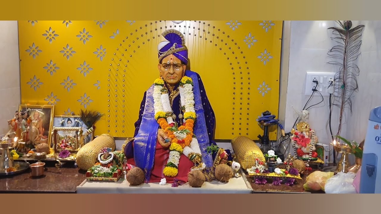 Shri Swami samarth Math Juinagar || Navi Mumbai || #swami #swamisamarth ...