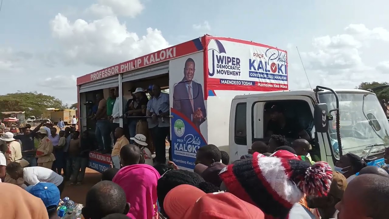 MAIMA PERFOMING LIVE AT MAKINDU TOWN FOR INCOMING MAKUENI GOVERNOR ...