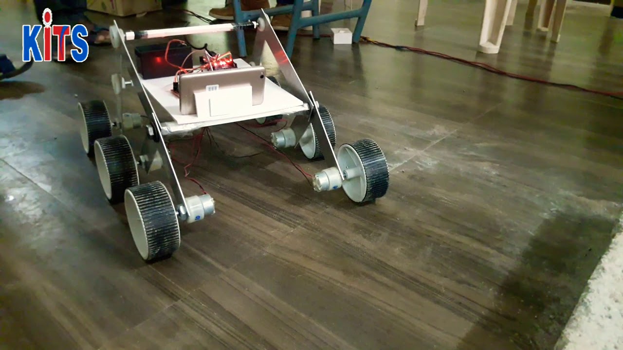 ROCKER BOGIE vehicle at Nirnayaka Utsav by kits mechanical || kits ...