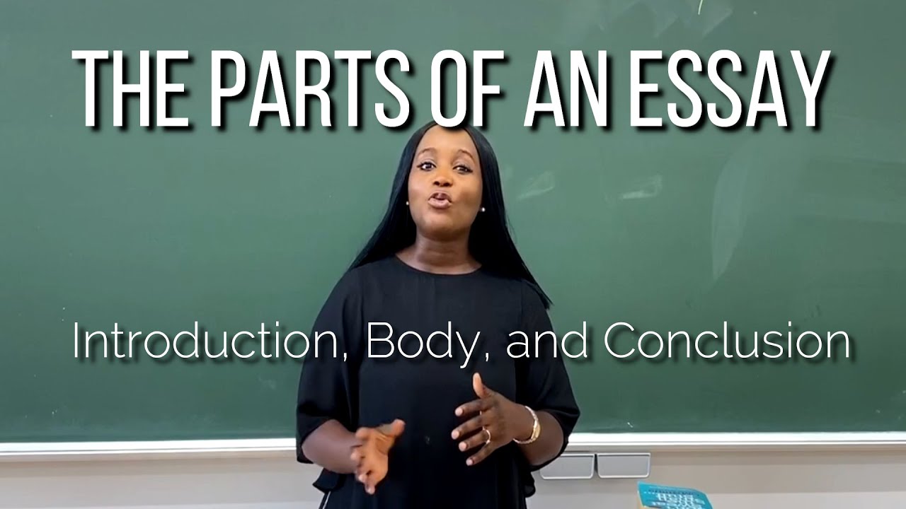 ESSAY WRITING: Part One | Brainstorming | The Parts of an Essay - YouTube