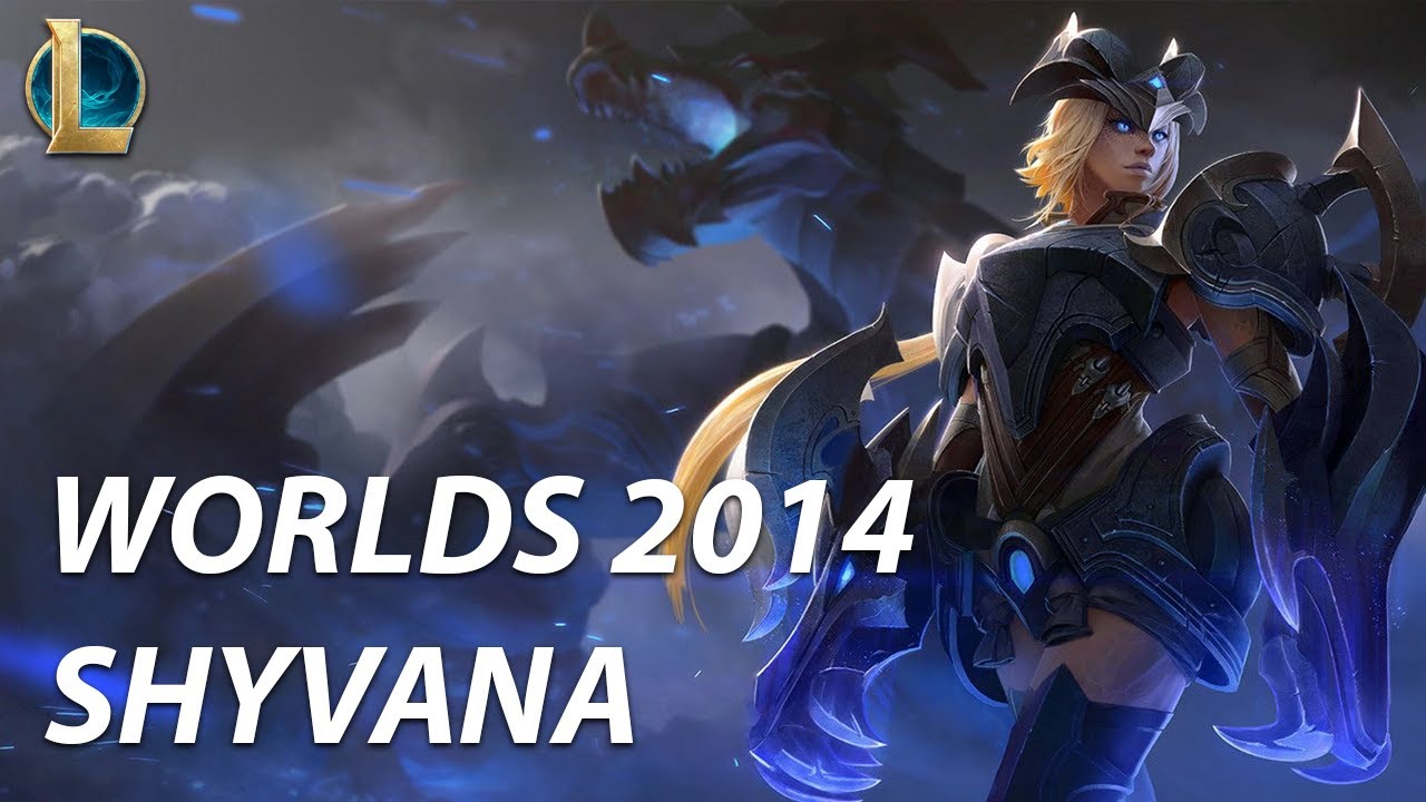 Worlds 2014 Shyvana Skin Spotlight from league of Legends - YouTube