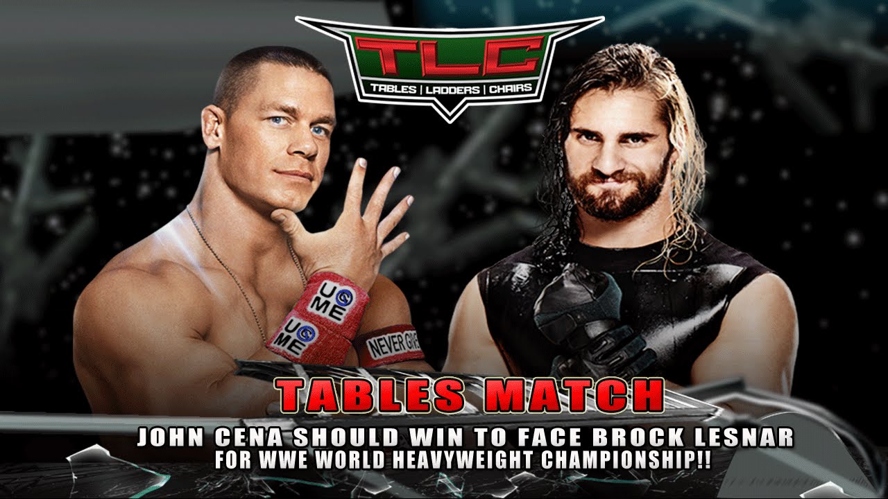 WWE TLC 2014 - John Cena vs Seth Rollins WWE TLC 2014 Full Match HD ...