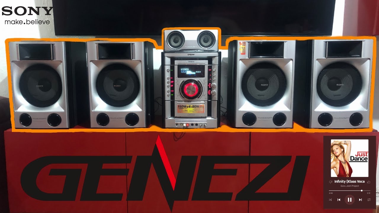‼️Sony Genezi GNV111D‼️Tocando electronica🔊 (Infinity) - YouTube